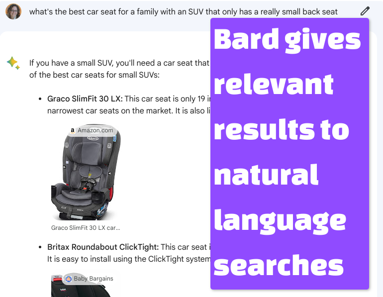 YMYL Examples in the SGE | Perspectives live | Bard Improvements | AI ...