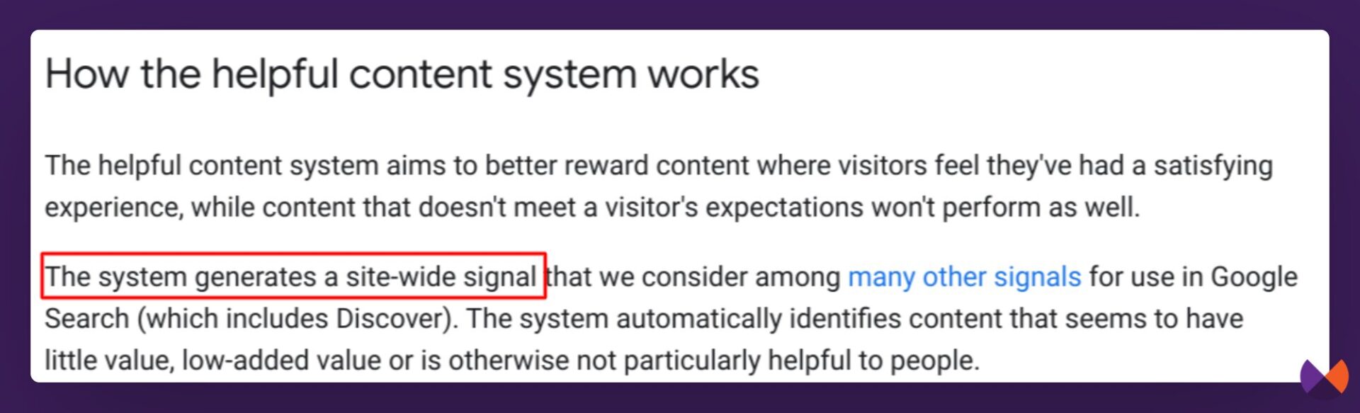 The helpful content system has changed - Marie Haynes